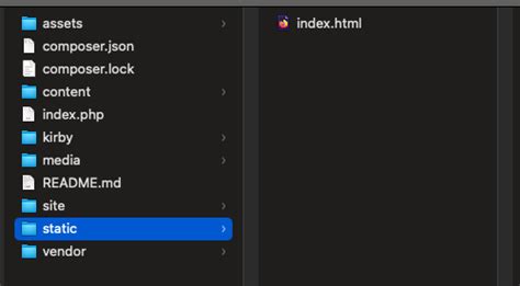 A Way To Show Static Html Files Questions Kirby Forum