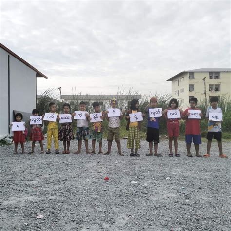 ထိုင်းနိုင်ငံ၊ ဘန်ဖီမြို့ စစ်ဘေးရှောင် စခန်းမှ ကလေးငယ်များ မလွတ်လပ်သေးတဲ့ နိုင်ငံရဲ့ လွတ်လပ