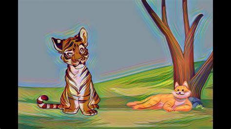 კატა და ვეფხვი Kata Da Vefxvi მრავალხმიანი ილუსტრირებული ზღაპარი ზღაპარი ქართულად საბავშვო