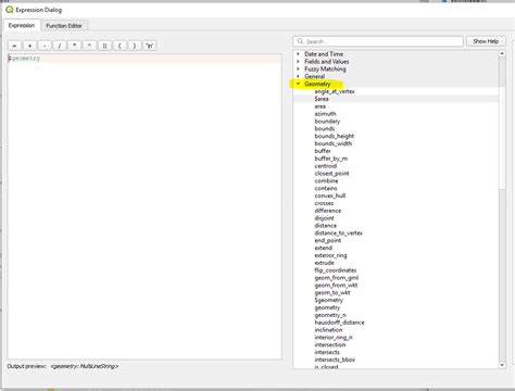 Qgis Transforming Line Into Polygon With Geometry Generator Geographic Information Systems