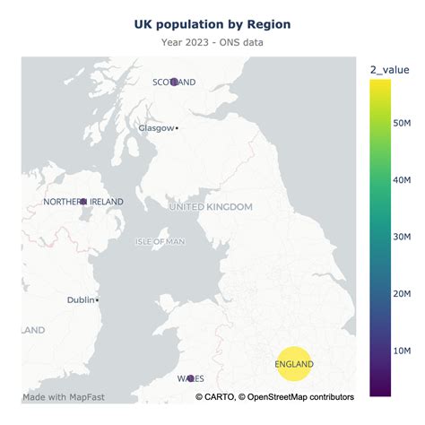 Population Density Map Of United Kingdom Map United Kingdom