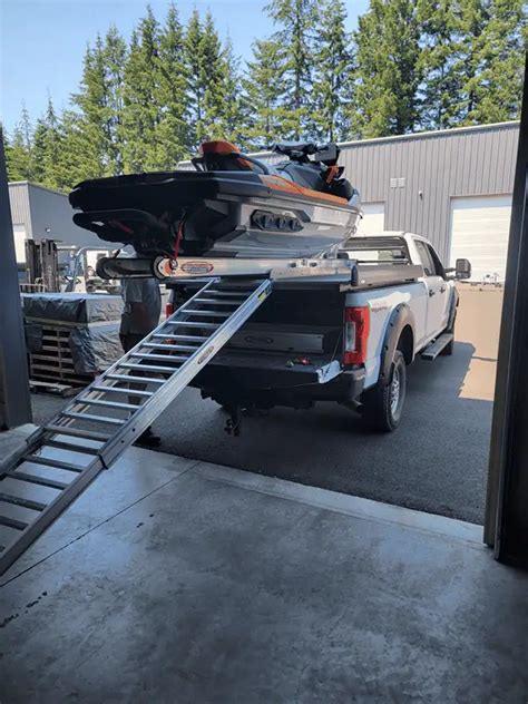 Flexxloader Xl Jet Ski Ramp For Trucks Truckboss Truckboss Decks