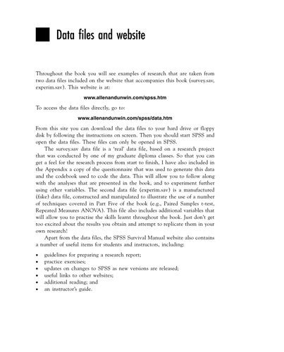 Spss Survival Manual A Step By Step Guide To Data Analysis Using Ibm Spss Pixelpaperback