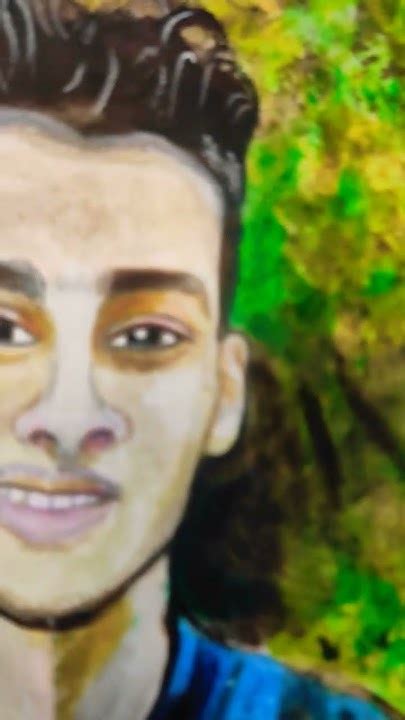 رسم شاب الوان اكرلك Youtube