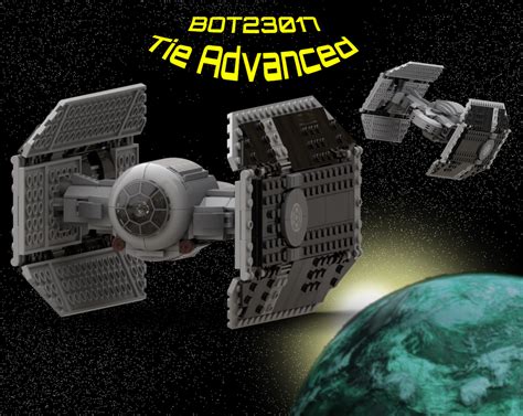 Lego Moc 143376 Tie Advanced Bot 23017 By Bummionterra Rebrickable