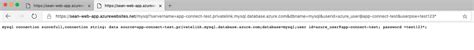 Azure App Service Connect To Azure Database For Mysql 3 Vnet And