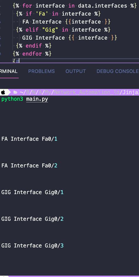Basics Of Python Jinja2 Templating Library Network Automation