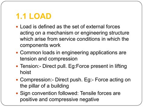 Simple Stresses And Strains Pptx