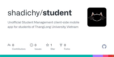 GitHub Shadichy Student Unofficial Student Management Client Side Mobile App For Students Of