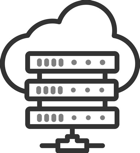 Cloud Server Icon 21135096 Vector Art At Vecteezy