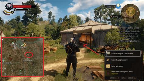 The Witcher 3 Ofieri Armor Set Diagram Lokasi And Cara Mendapatkannya