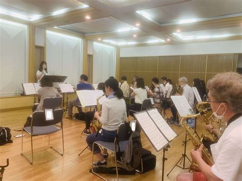 それぞれの想いを音にのせて一年越しの吹奏楽大編成アンサンブル 音楽教室だより 音楽教室島村楽器