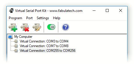 Virtual Serial Port Kit Create Virtual Serial Ports Connected Via A Virtual Null Modem Cable