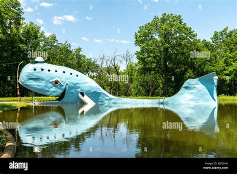 Catoosa Oklahoma Usa June 18th 2025 The Blue Whale Of Catoosa A Famous Fiberglass