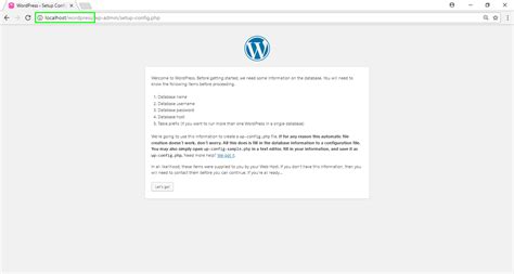 Guide To Install Wordpress
