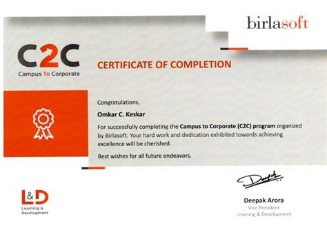 Omkar Keskar On Linkedin Linkedin Campustocorporate Birlasoft