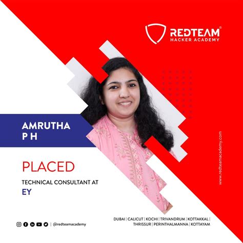 Redteam Hacker Academy On Linkedin Redteamhackeracademy Placement