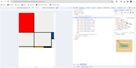 Revanth Reddy On Linkedin Cssart Pietmondrian Cssgrid Digitalart Creativecoding