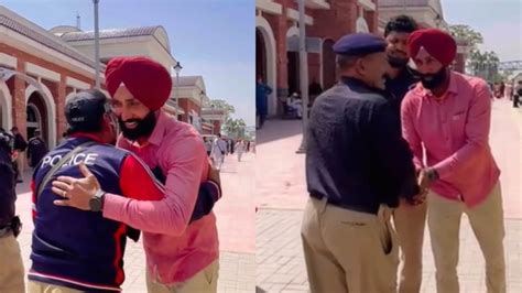 Jasbir Singh Arrested For ‘spying Seen Hugging Pakistani Cops In Old