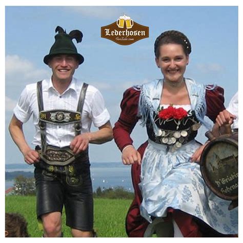 Oktoberfest Lederhosen And Dirndl