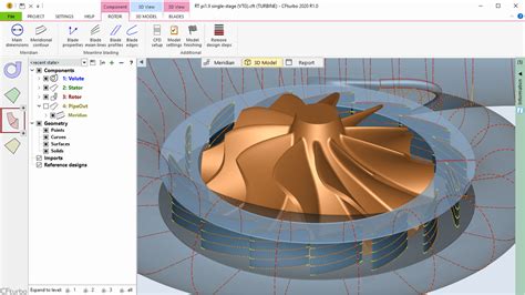 Cfturbo Turbine Design Software