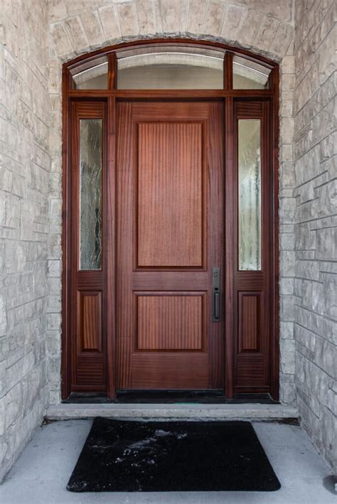 Sapele Entry Doors Riverside Millwork Group