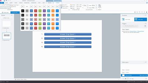 Building A Sequence Drag And Drop In Storyline Youtube