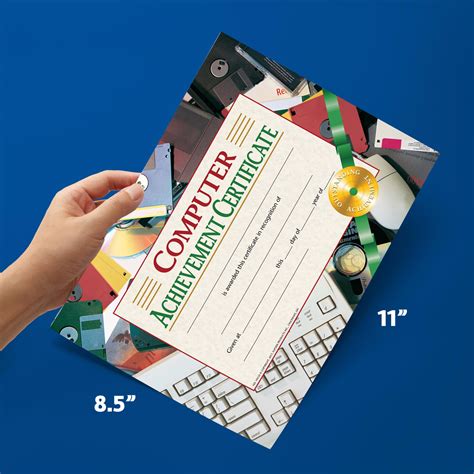 Computer Achievement Certificate Pack Of 30 For Excellence Geyer