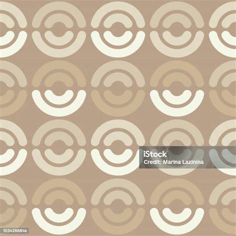 원활한 추상 기하학적 패턴입니다 모자이크 텍스처입니다 반원입니다 파입니다 섬유 교감입니다 0명에 대한 스톡 벡터 아트 및 기타 이미지 Istock