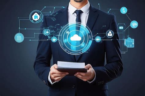 Premium Photo Efficient Data Management Corporate Dms For Business Security