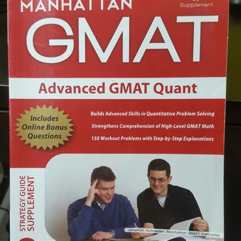 Manhattan Gmat Advanced Quant Hobbies And Toys Books And Magazines