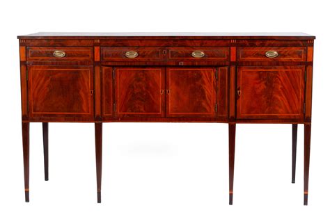 Lot An Important New England Sheraton Sideboard