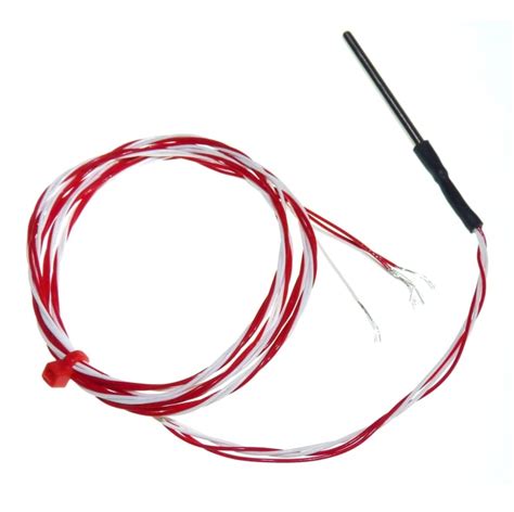 RS PRO RS PRO PT100 RTD Sensor 3mm Dia 50mm Long 4 Wire Probe Class B 200C Max 262