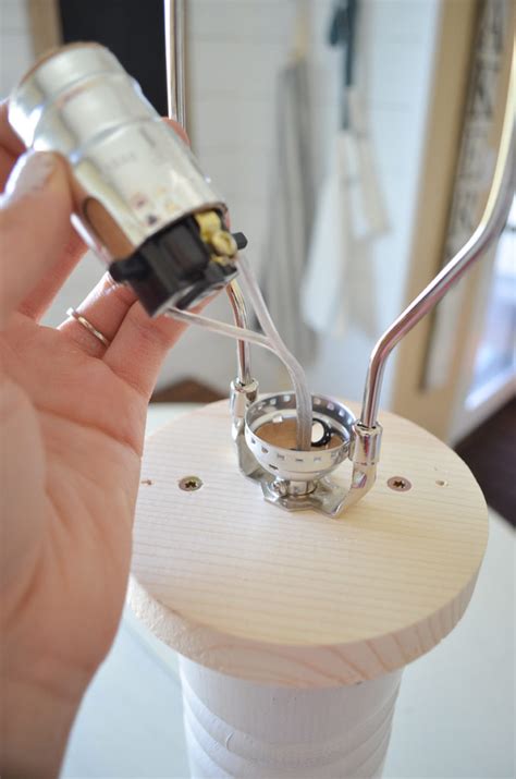 A Simple Diy Farmhouse Style Lamp Sarah Joy
