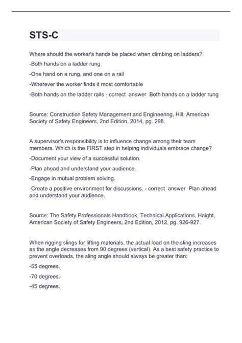 Sts Question And Answers Already Passed 2024 Stsc Stuvia Us