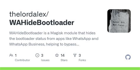 Github Thelordalexwahidebootloader Wahidebootloader Is A Magisk