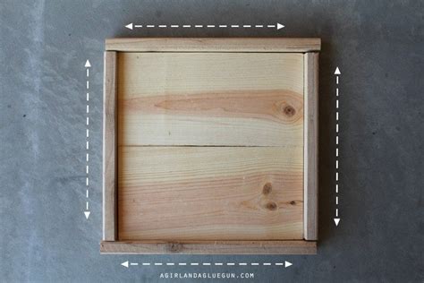 Wood Frames Round 2 Chunky Frame A Girl And A Glue Gun