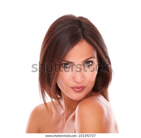 Headshot Portrait Sexy Adult Female Looking Stock Photo Shutterstock