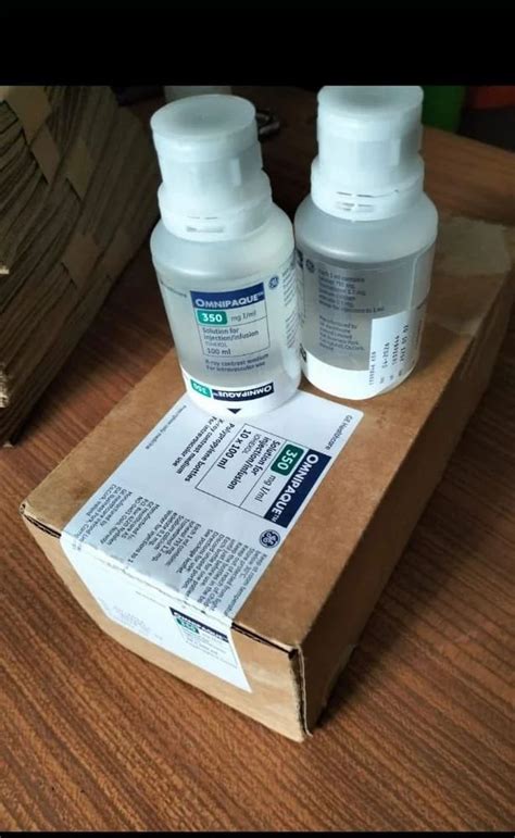 Omnipaque 350 Mg 100 Ml Injection At ₹ 1150 Bottle Omnipaque