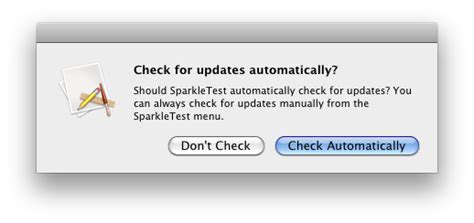 用sparkle为cocoa程序增加自动升级 Cocoa学习