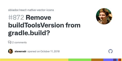 Remove BuildToolsVersion From Gradle Build Issue Oblador
