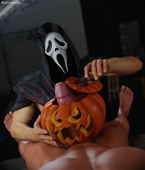 Rule 34 2boys Dead By Daylight Erection Gay Ghostface Halloween Jack