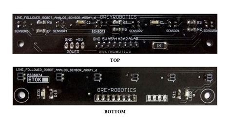 Line Follower Robot Analog Sensor Array 6 Greyrobotics