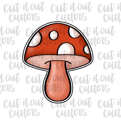 Forrest Mushroom Cookie Cutter Cut It Out Cutters