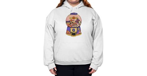 Yokai Gachapon Womens Pullover Hoody Classic Fleece Threadless Artist Shop