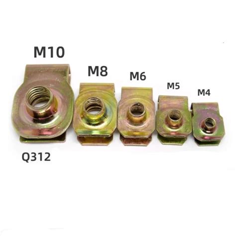 Q312 Type B M4 M5 M6 M8 M10 Leaf Plate Spring Speed Clamping Nuts Lock