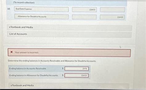 Solved Determine The Ending Balances In Accounts Receivable