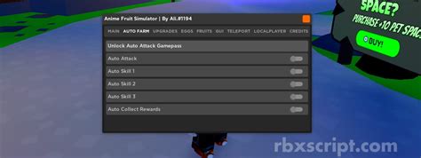 Anime Fruit Simulator Auto Upgrade Auto Attack Auto Skill Scripts