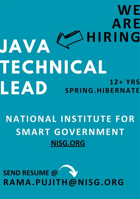 Rama Pujith Kambhampati On Linkedin Hiringimmediately Javatechlead