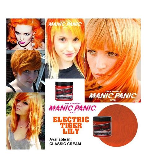 Tinte Pelo Manic Panic Classic Electric Tiger Lily — Camden Shop